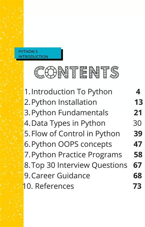 Introduction To Python3pdf