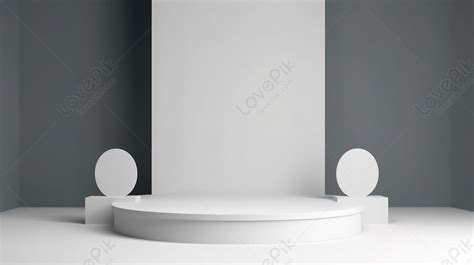 3d 제품 전시를 위한 빈 스탠드를 갖춘 넓은 쇼케이스 스탠 배경 제품 배경 스탠드 배경 이미지 Hd 스탠 제품 스탠드 배경 사진 무료 다운로드 Lovepik