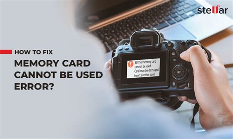 How To Fix Memory Card Cannot Be Used Error With Stellar Data Recovery