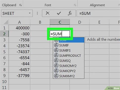 3 Manières De Soustraire Dans Excel Wikihow