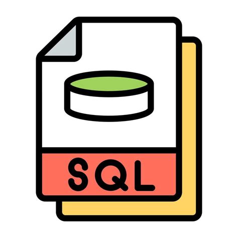 Editable Design Icon Of Sql File 52294516 Vector Art At Vecteezy