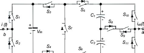 Proposed Switched Capacitors Nine Level Module Download Scientific Diagram