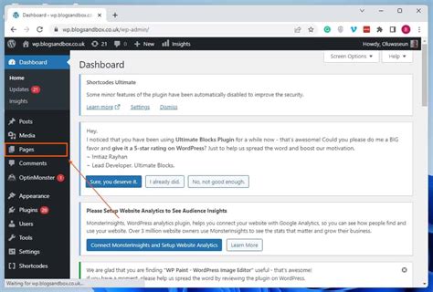 How To Undo Actions On Pages In Wordpress