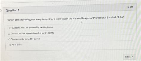 Solved Question 11 ﻿ptswhich Of The Following Was A