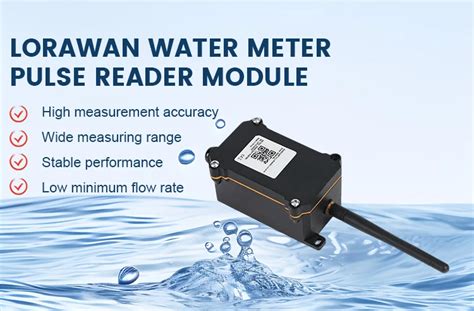 Lorawan Counter Sensor Collector Output Water Meter Pulse Reader Reading System Amr Module Buy