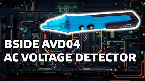 Детектор скрытой проводки BSIDE AVD04 - YouTube