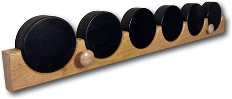 Hockey Puck Display Case Wall Mount Holds 6 Pucks