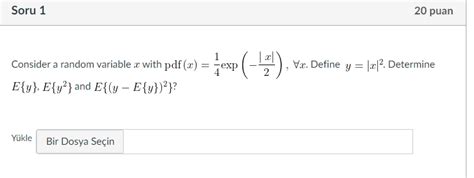 Solved Consider A Random Variable X With Chegg