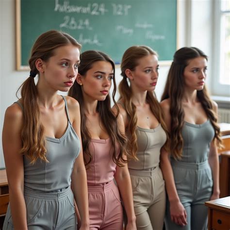 Real Photo 4 Incredibly Breasted Young Slovak Girls With Cute Innocent