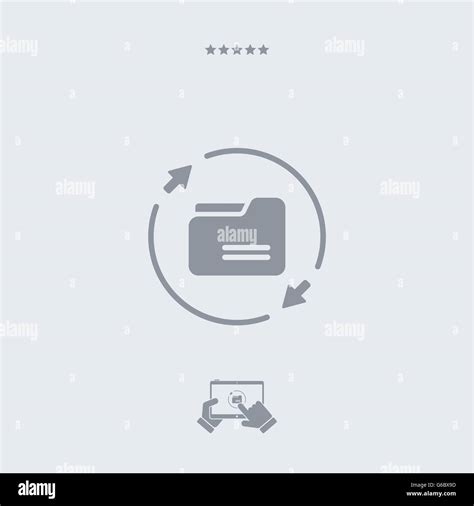 Sync Folder Icon Sync Folder Vector Sync Folder Symbol Sync Folder Design Sync Folder App