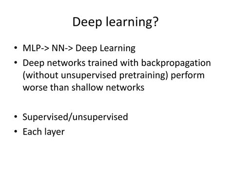 Deep Learning Ppt Download