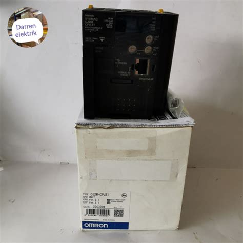 Jual Omron Cpu Unit Cj2m Cpu31 Jakarta Barat Darren Elektrik