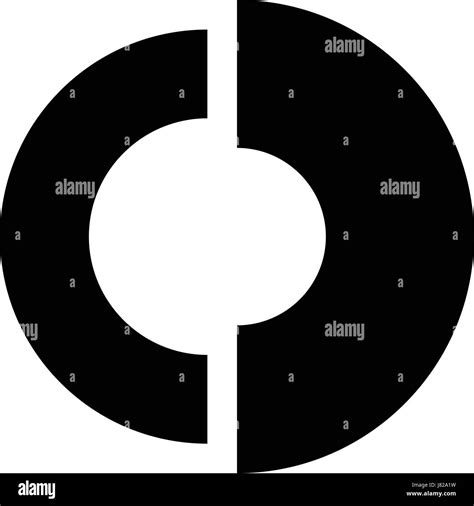 Half Doughnut Chart Stock Vector Image And Art Alamy