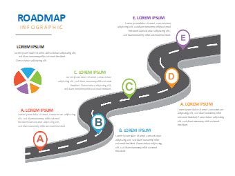 Roadmap Infographic EdrawMax Templates