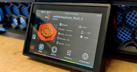 TFT 5 Holder For Voron 2 4 BTT PITFT50 Por Alego Descargar Modelo STL Gratuito Printables Com