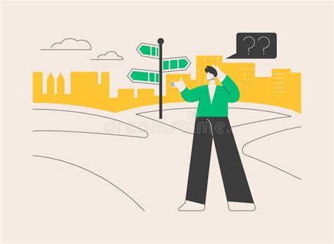 Decision Making Abstract Concept Vector Illustration Stock Vector Illustration Of Story
