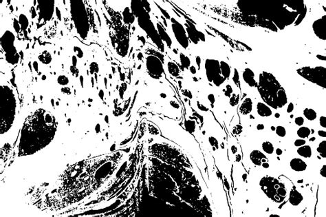 흑인과 백인 액체 짜임새입니다 수채화 손으로 그린 마블 일러스트입니다 추상적인 벡터 배경입니다 흑백 대리석 패턴입니다 0명에 대한 스톡 벡터 아트 및 기타 이미지 Istock