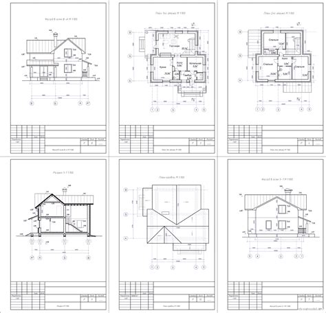 Проект Индивидуального Дома В Autocad Letterperu