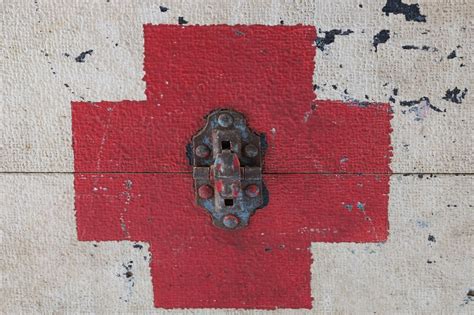 American Red Cross Storage Box Ebth