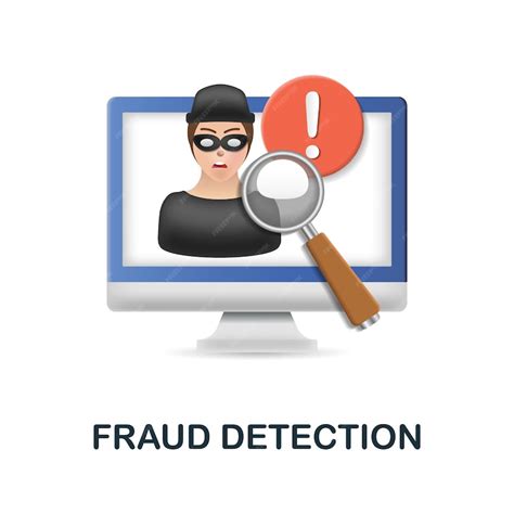 Premium Vector Fraud Detection Icon 3d Illustration From Fintech