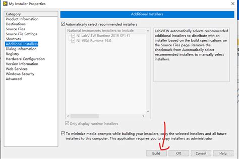 使用labview如何生成应用程序（exe）和安装程序（installer） Labview怎么生成exe Csdn博客