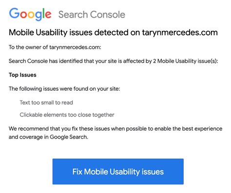 How To Fix Website Mobile Usability Issues In Google Search Console