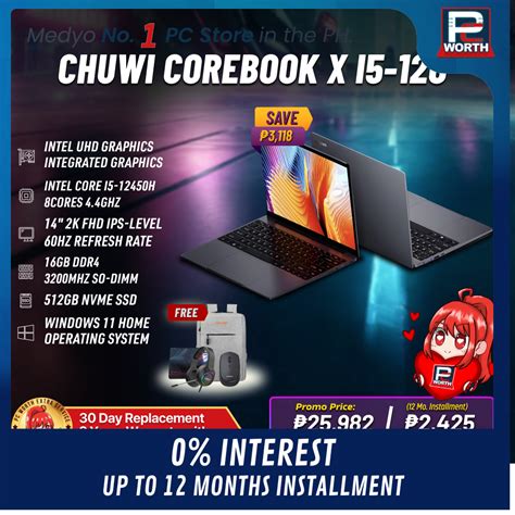 Chuwi Corebook X I G Pc Worth