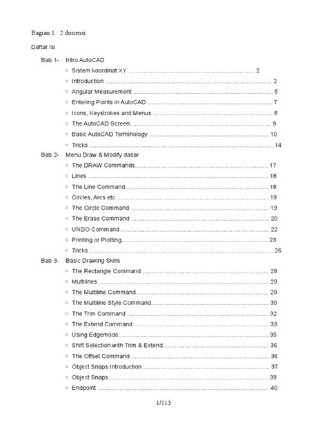 PDF Dasar Autocad DOKUMEN TIPS