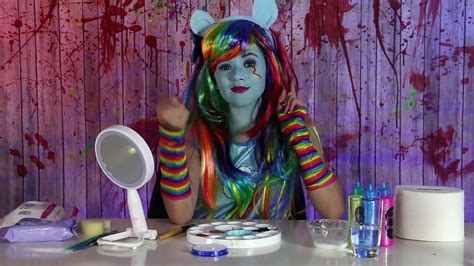 Rainbow Dash Makeup