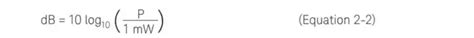 功率计算单位db和dbm有什么区别，怎么换算？ 知乎