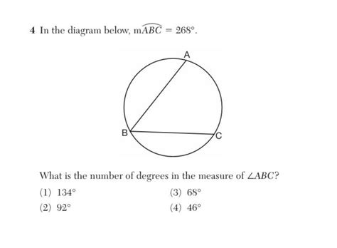 Solved In The Diagram Below Mathrm M Overparen A B Chegg