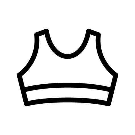 Bra Icon Vector Symbol Design Illustration Vector Art At Vecteezy