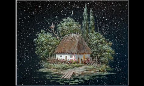 Написати твір опис у художньому стилі за картиною Олега Шупляка передаючи враження