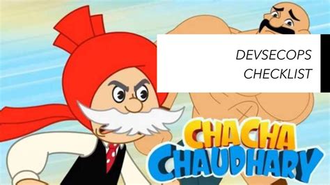 Introducing The Comic Devsecops Checklist