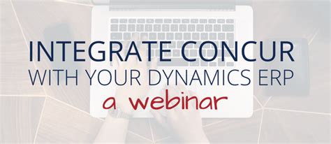 Webinar How To Integrate Sap Concur Travel And Expense With Your