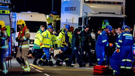 Belfast Emergency Services Undergo Training For Major Terror Attack At