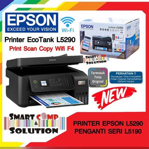 Jual Printer Epson Ecotank L5290 Wifi F4 Print Scan Copy With Adf L5190 Di Seller Cuanz Store