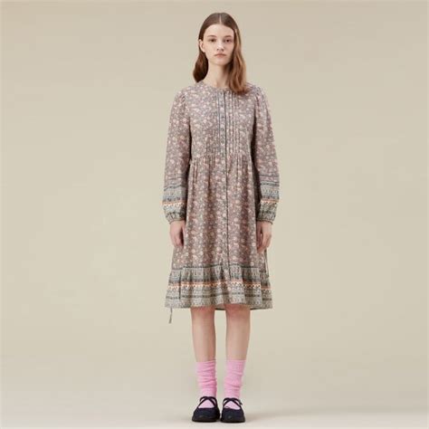 써스데이아일랜드 여성 보더패턴 믹스 원피스 T238mop236w 에누리 가격비교
