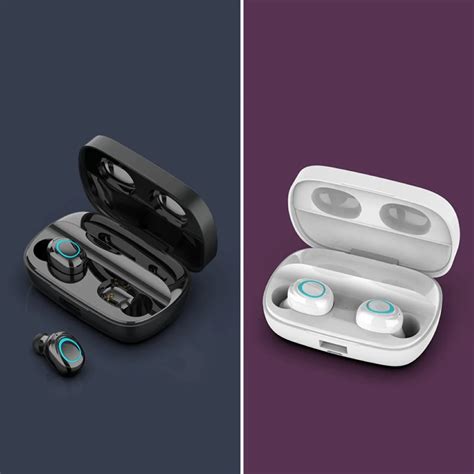 Портативный TWS с сенсорным управлением Bluetooth 5,0 беспроводные ...