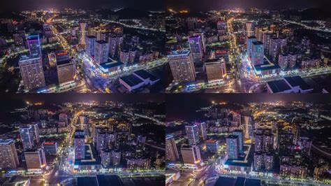 湘西经开区夜景23840x2160高清视频素材下载编号9590448实拍视频光厂vj师网