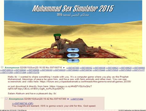 Pic Sex Anon Simulator Chan B Chan Anon Makes Muhammed Sex Simulator