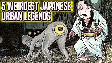 5 Weirdest Japanese Urban Legends Youtube