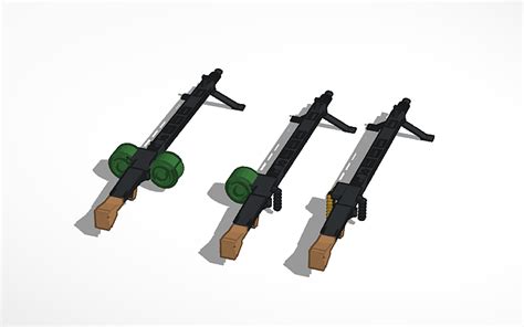 3d Design Wwii Mg42 Tinkercad