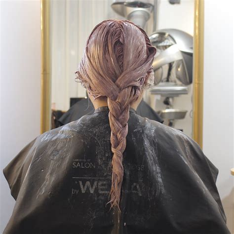 탈색 후 부드러운 파스텔 핑크 염색 네이버 포스트