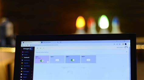 thinger io and esp8266 based home automation project