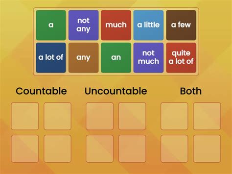 Quantifiers Group Sort