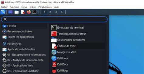 Installer Kali Linux Sur Virtualbox Dans Une Vm
