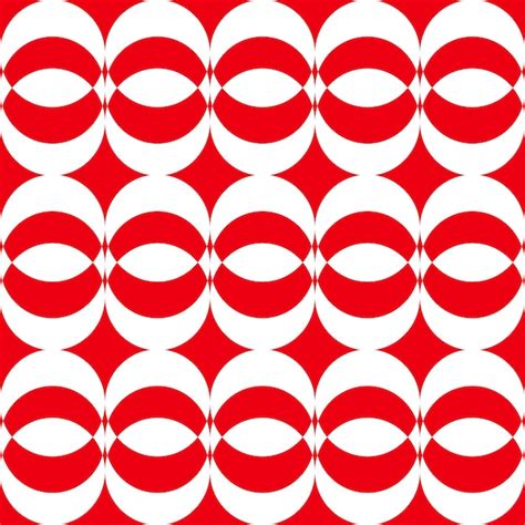 Premium Vector Pattern Red