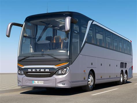 Setra S 516 Hdh 3d Модель 169 Max C4d Fbx Ma Obj Blend Free3d