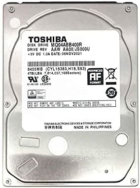 MDD MQ04ABB400 4TB 5400RPM 16MB Cache SATA 6.0Gb/s 2.5in Exhausting ...